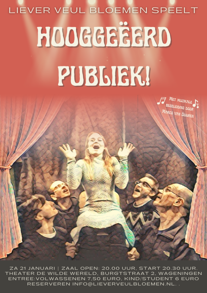 ‘Hooggeëerd publiek’ – Improvisatieshow (Uitverkocht)